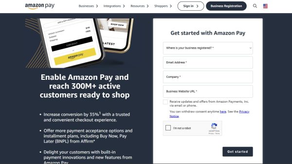 Amazon Pay Set Up