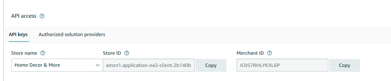 Amazon Pay Set Up