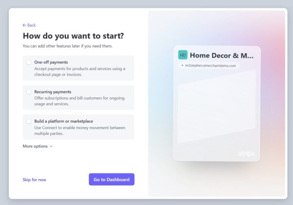 How to set up Stripe Payments